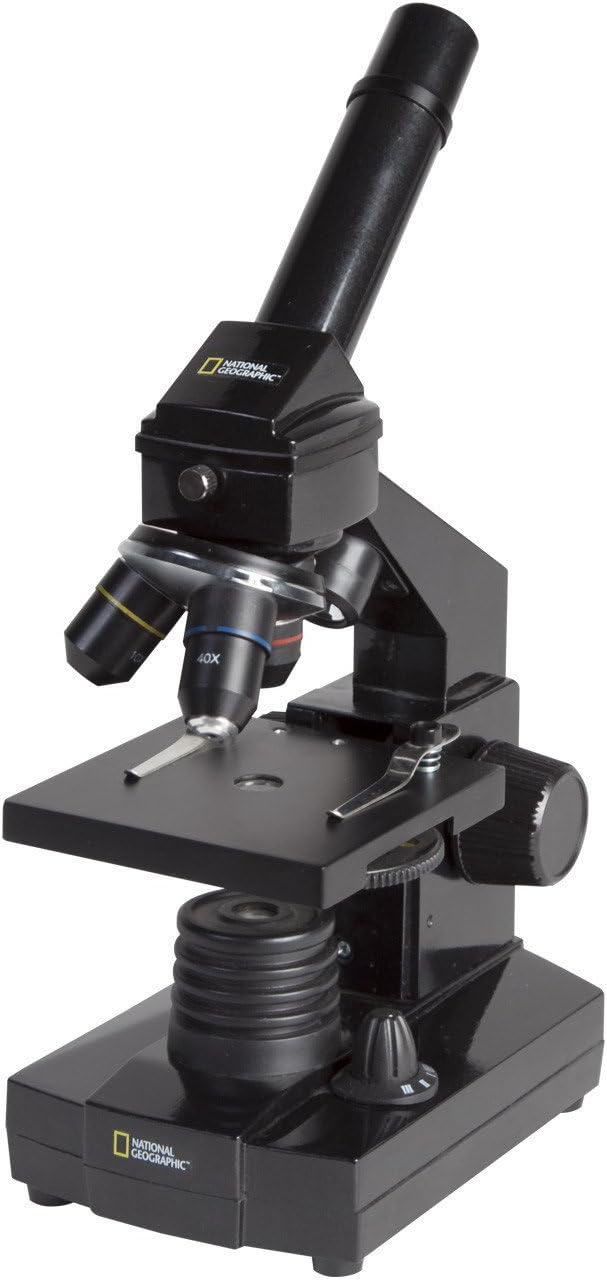 Amazon.com: National Geographic Advanced Compound Microscope for Kids ...