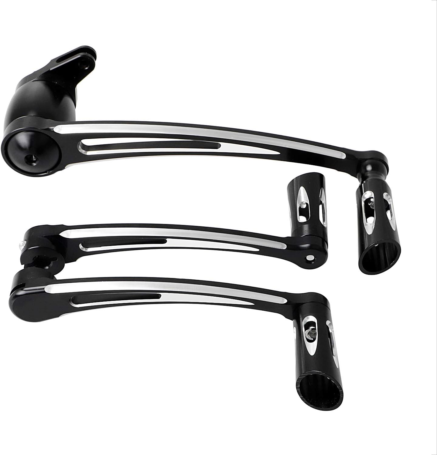 Amazon.com: MZS Motorcycle Heel Toe Gear Shift Lever, 1986-2024 Touring ...