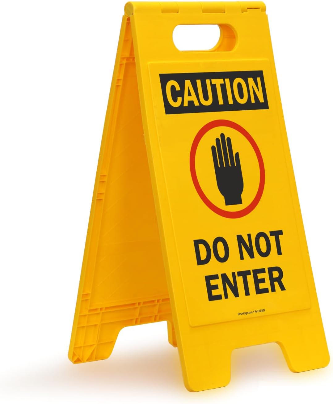 Amazon.com: SmartSign 25 x 12 inch “Do Not Enter” Two-Sided Folding ...