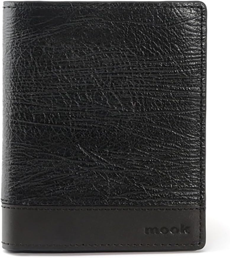Amazon｜[ムック] Mook Combine メンズ牛革財布 Men Leather Wallet Card Bifold Men's ...