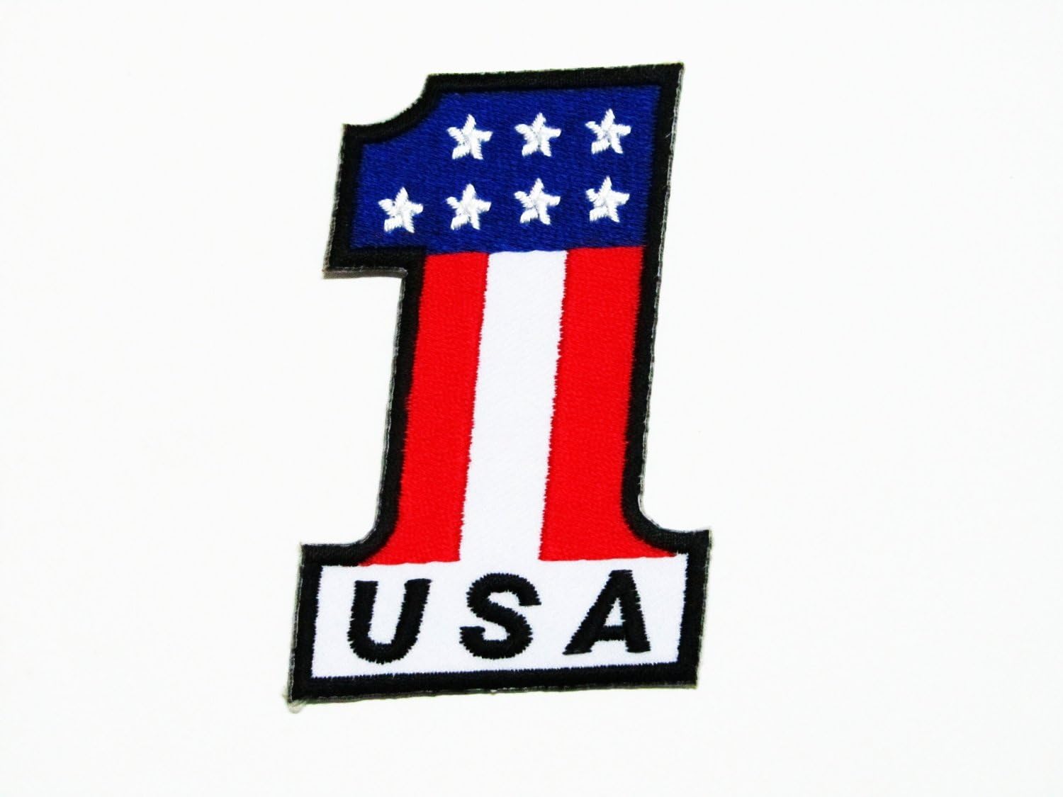 Amazon.com: Flag Number One USA Patch