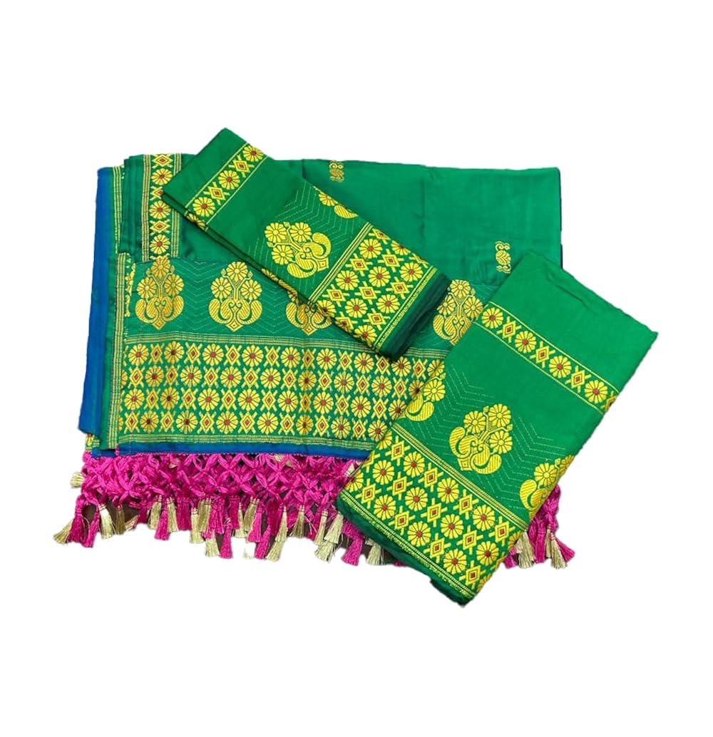 Buy Santali Traditional assam Panchi Set (Adibasi Santali panchi set ...