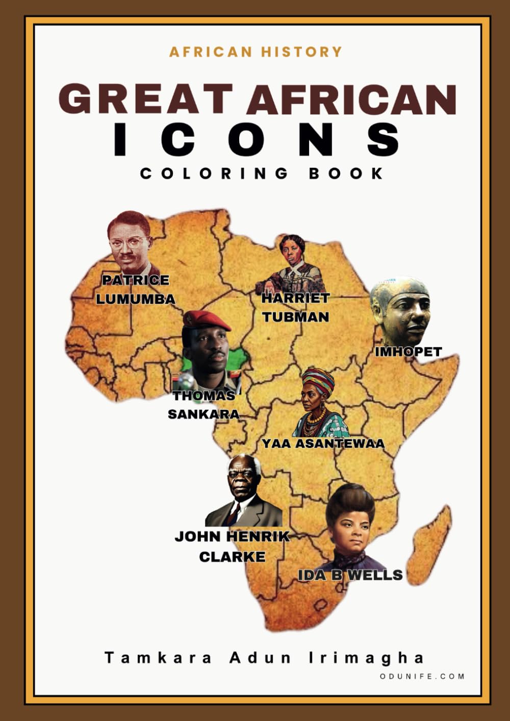 Great Leaders of African Descent- Volume 1: African Leaders colouring ...