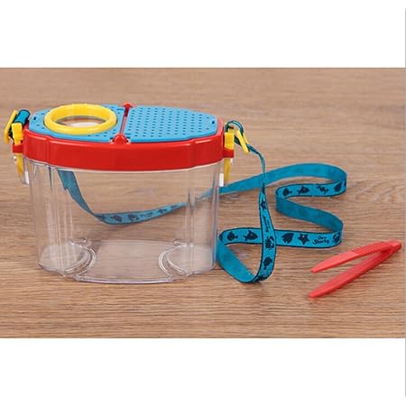 Amazon.com: Kids Insect Viewer 5X Magnifying Glass Backyard Bug Catcher ...