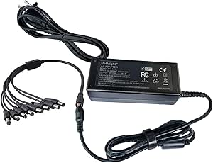 Amazon.com: UpBright 8 Way Splitter + DC 12V 4A AC/DC Adapter ...