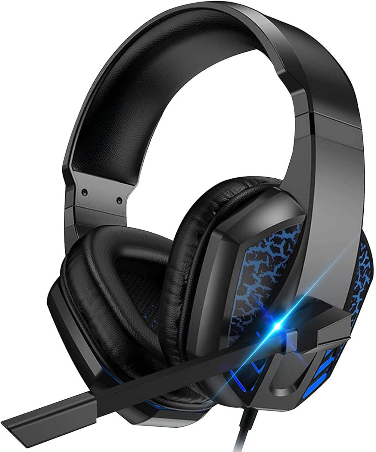 Amazon.com: Atrasee Stereo Gaming Headset with Mic for PS4 PS5 PC Xbox ...