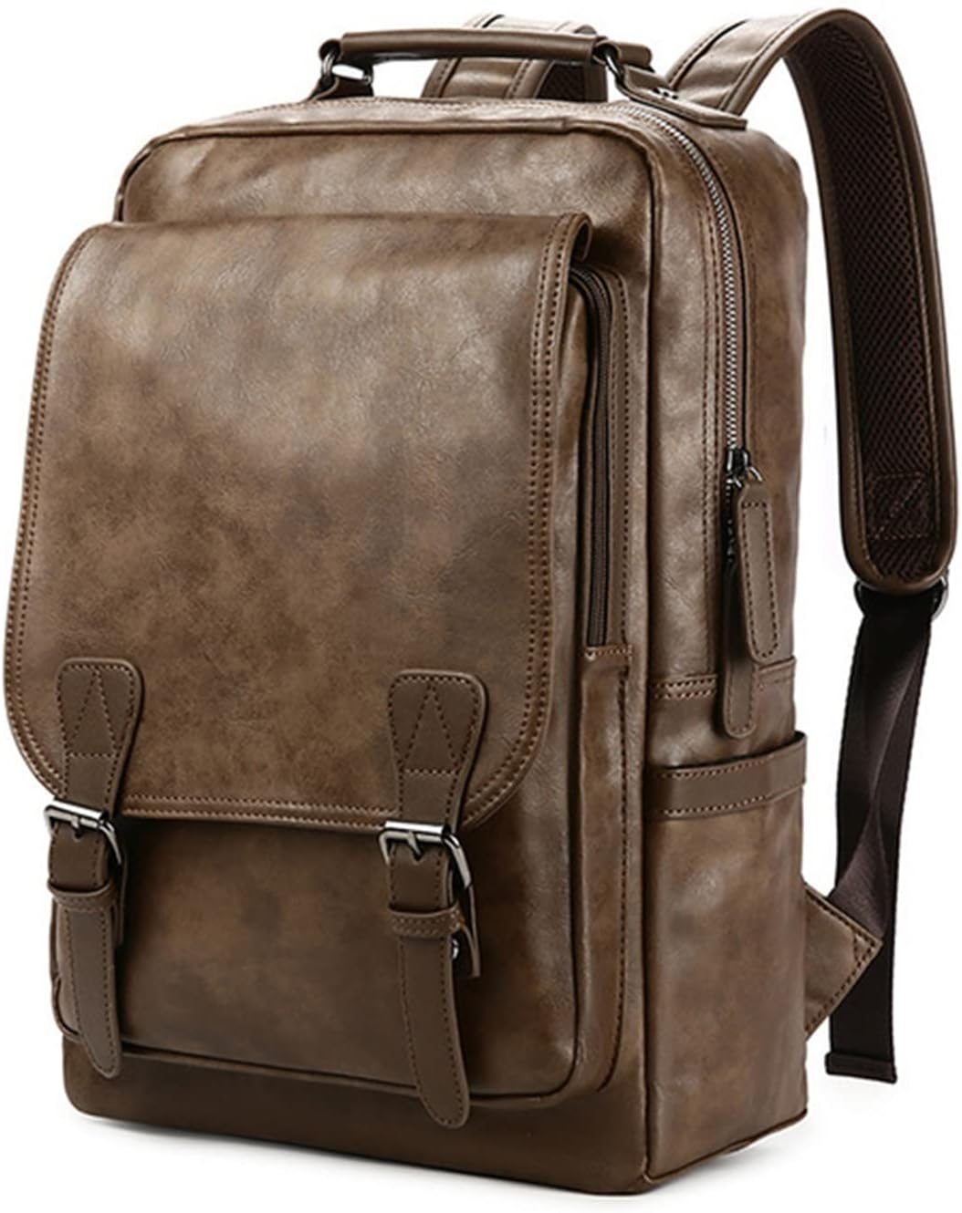 Amazon.com: Luxury Backpack for Men Leather Backpack Laptop Bag for Men ...