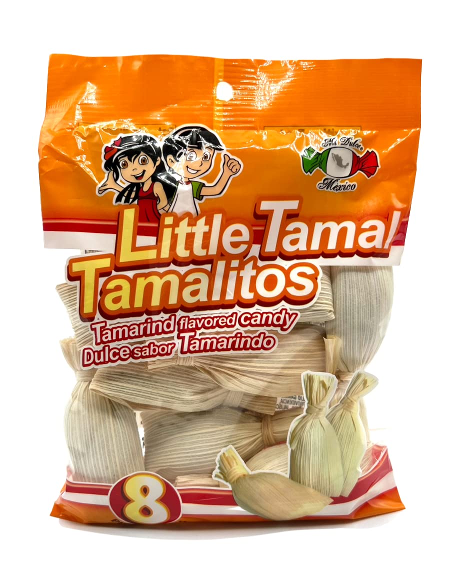 Amazon.com : Little Tamal Tamalitos, Tamarind Flavored Candy, Dulce ...