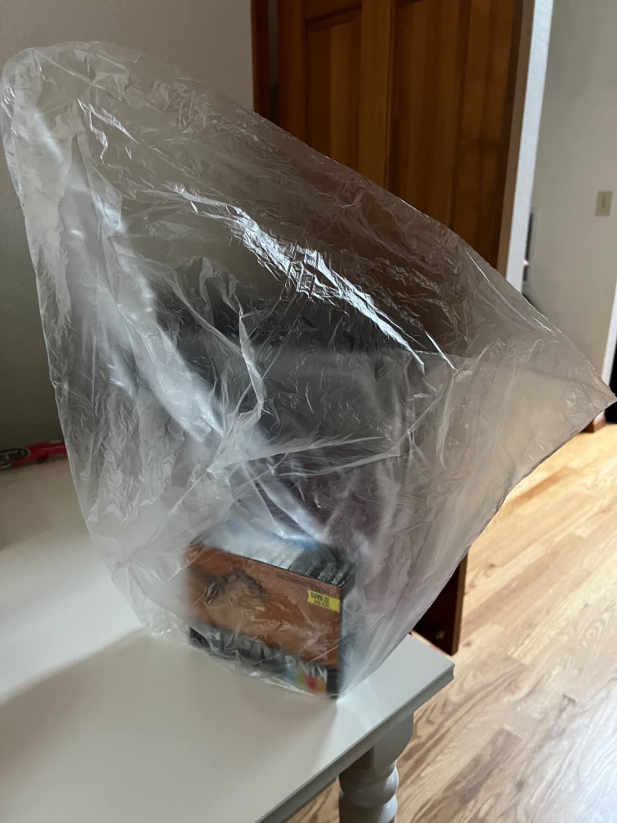 Amazon.com: 7-10 Gallon Clear Trash Can Liners, 250 Count - 24" x 24 ...