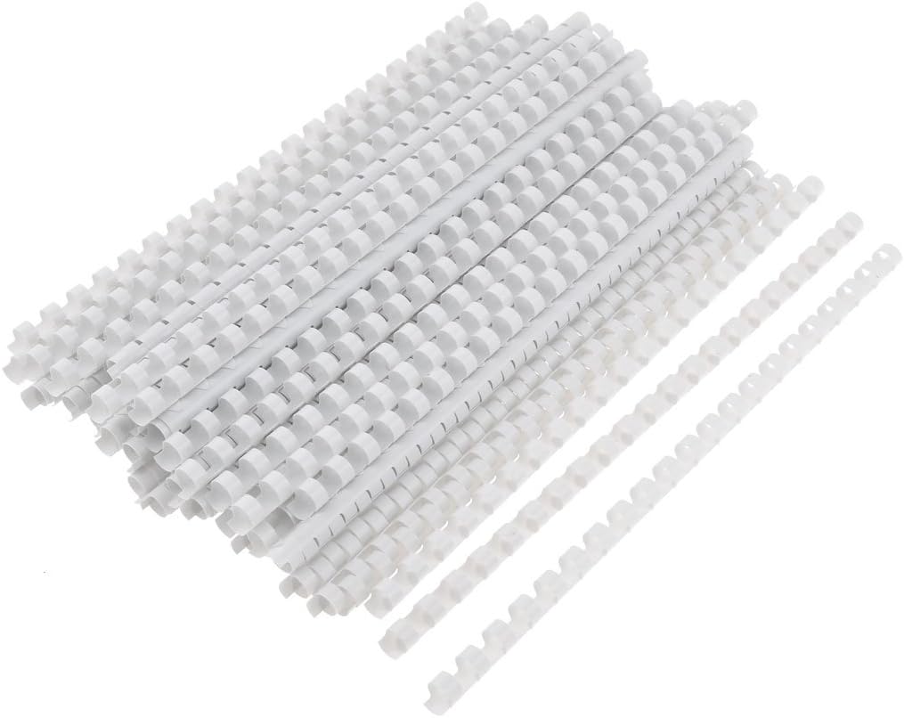 Amazon.com : Uxcell A4 Paper Plastic Binding Combs, 11.6-Inch Long, 100 ...