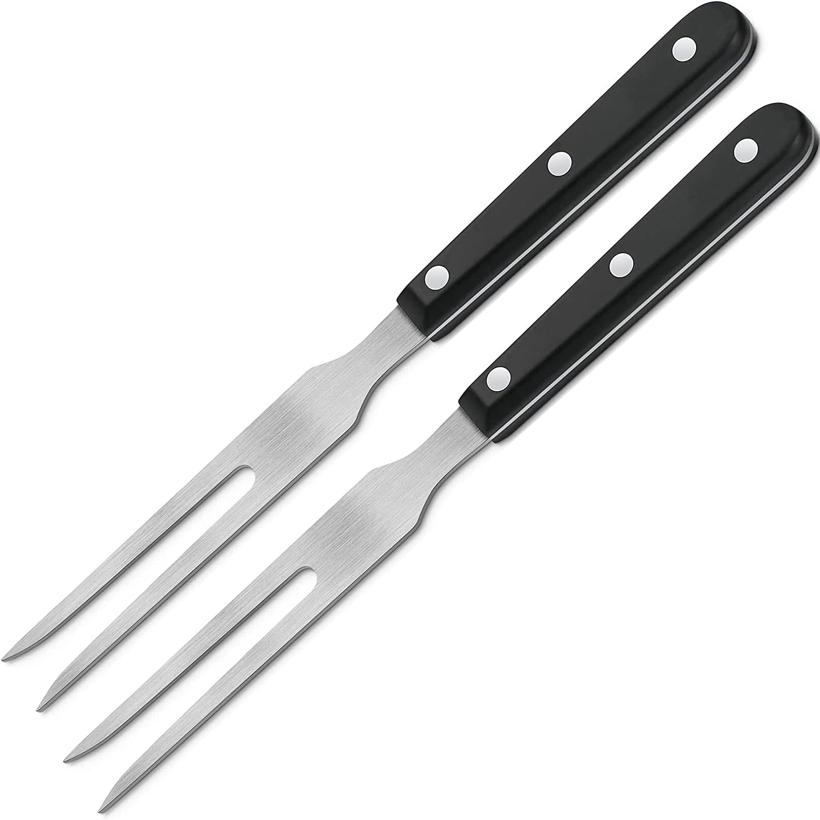 Amazon.com: 2 Pieces Meat Fork Stainless Steel Carving Fork with Wood ...