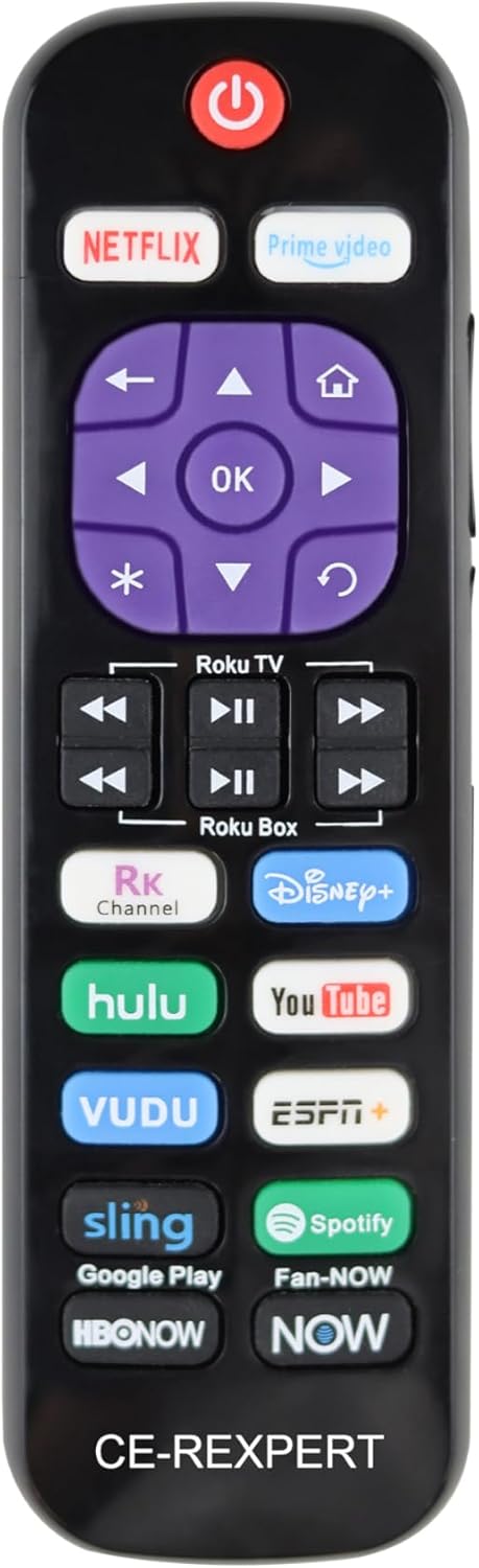 CONTROL EXPERT Control Remoto Compatible con Roku Express, Premiere 1 2 ...
