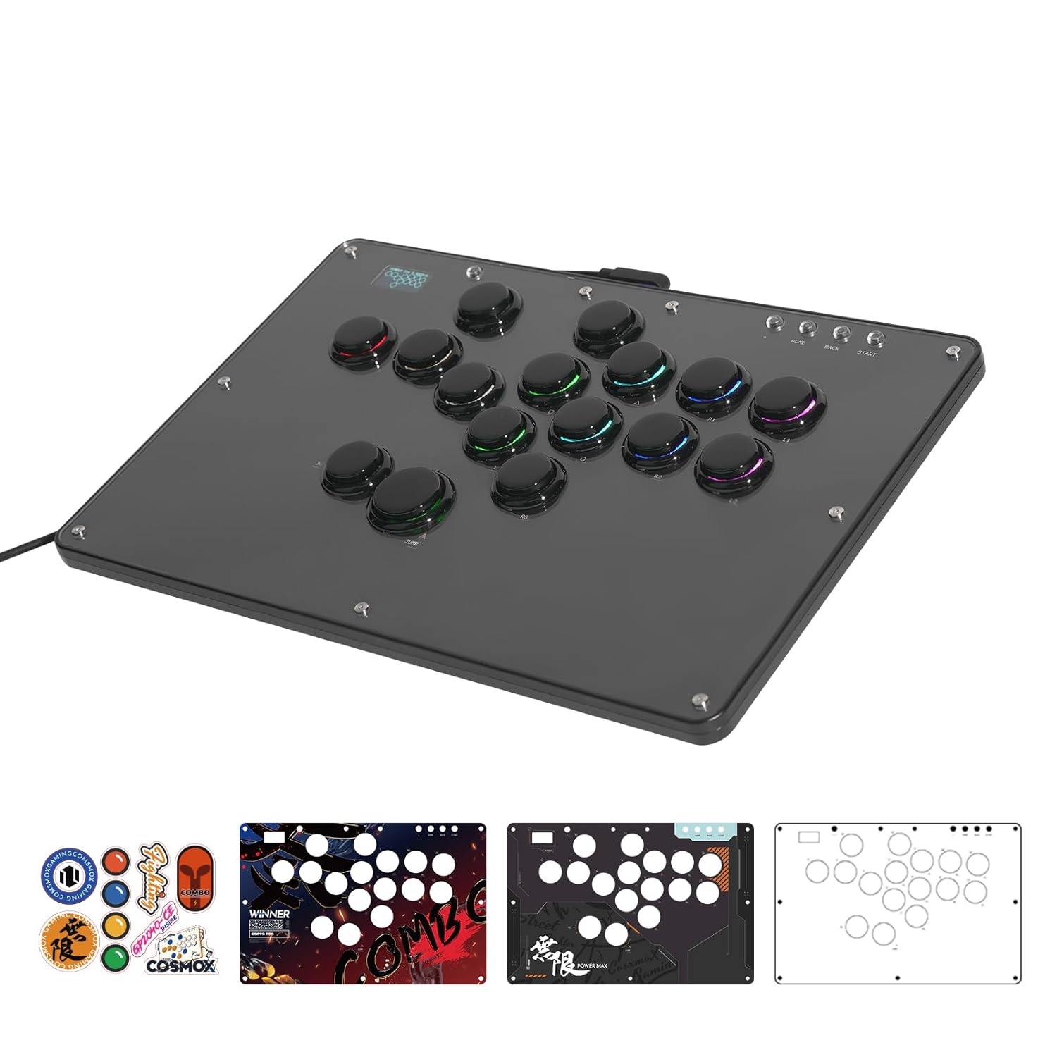 Amazon.com: Haute42 Leverless Controller for Arcade Gaming: U16 DIY ...