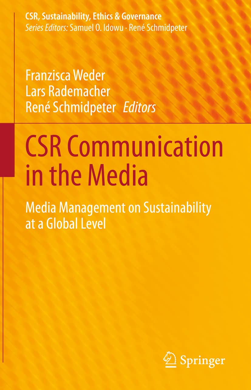 Buy CSR Communication in the Media: Media Management on Sustainability ...