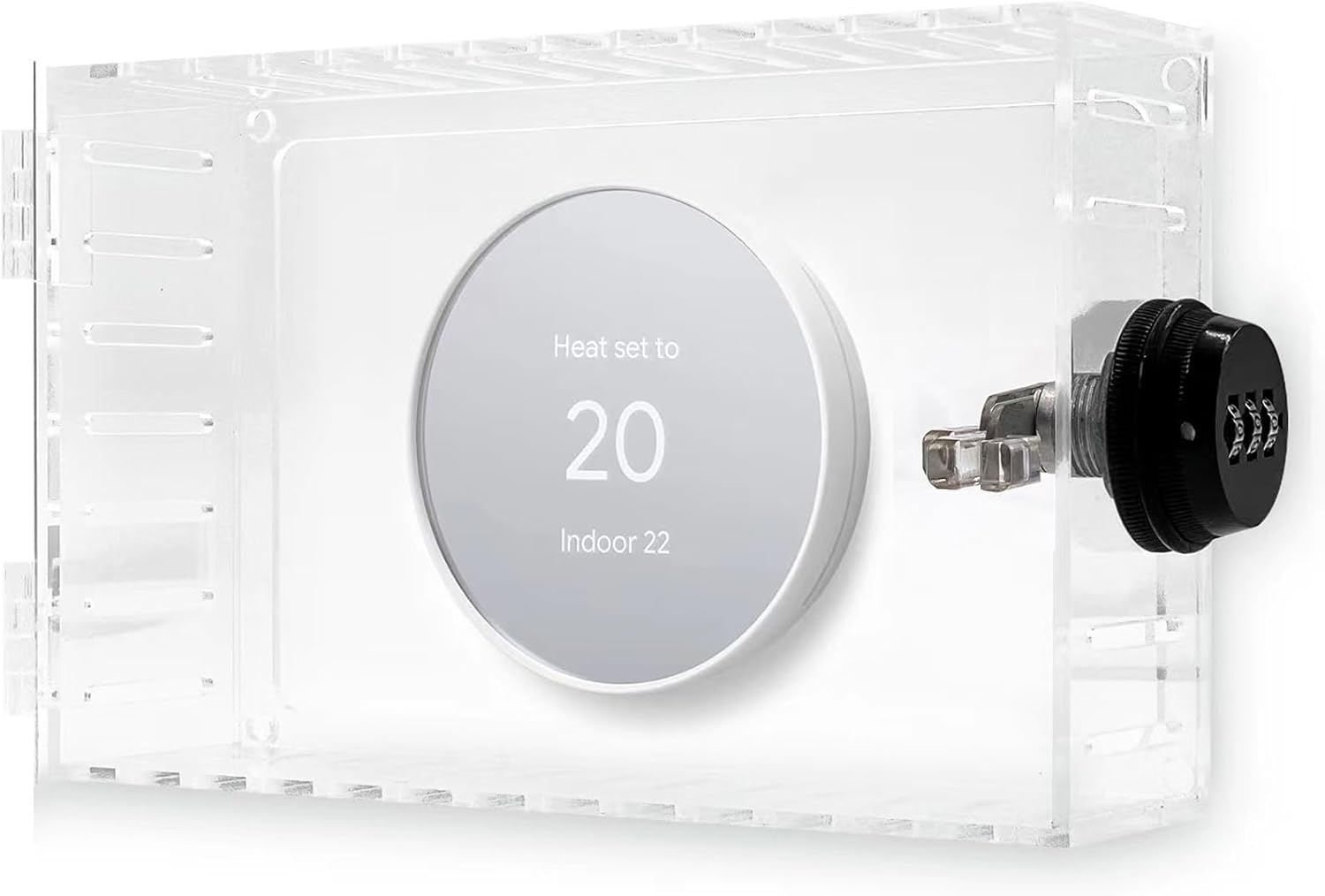 Amazon.com: Large Universal Thermostat Lock Box with Combination Lock ...