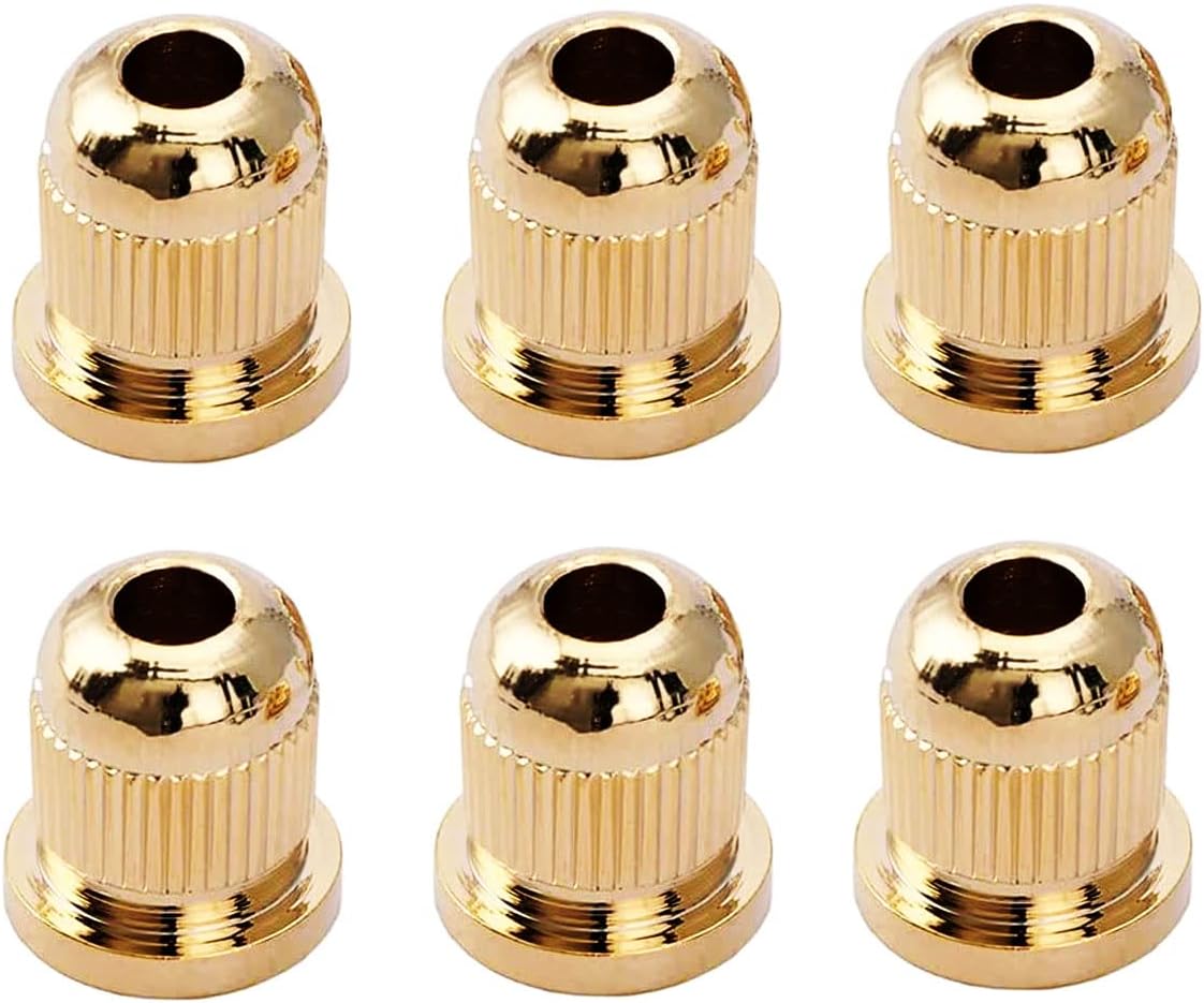 Amazon.com: TUOREN Guitar String Through Body String Ferrules ...