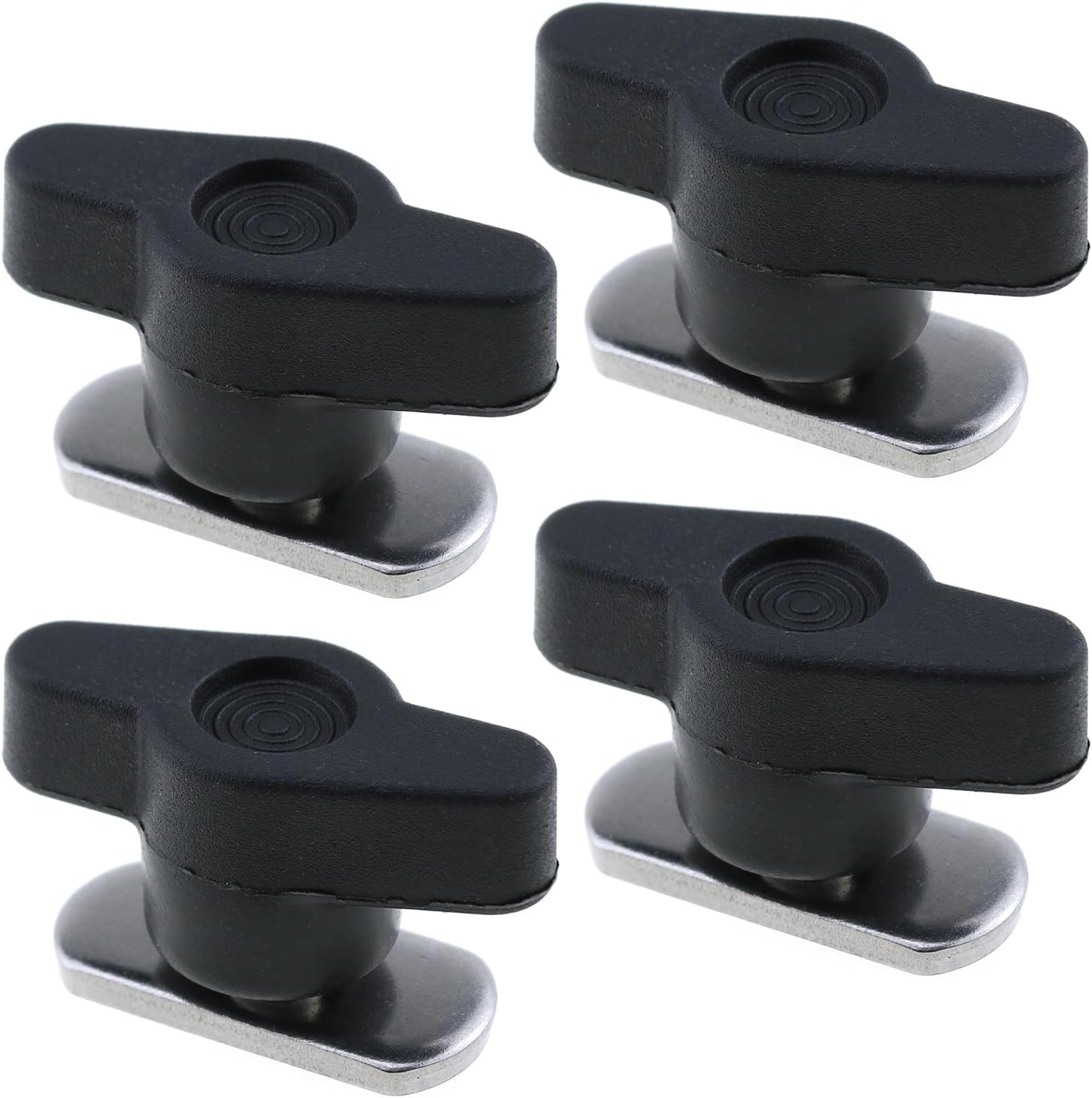 Amazon.com : LUORNG 4 Sets Fishing Boat Accessory Guide Rail Slide Rail ...