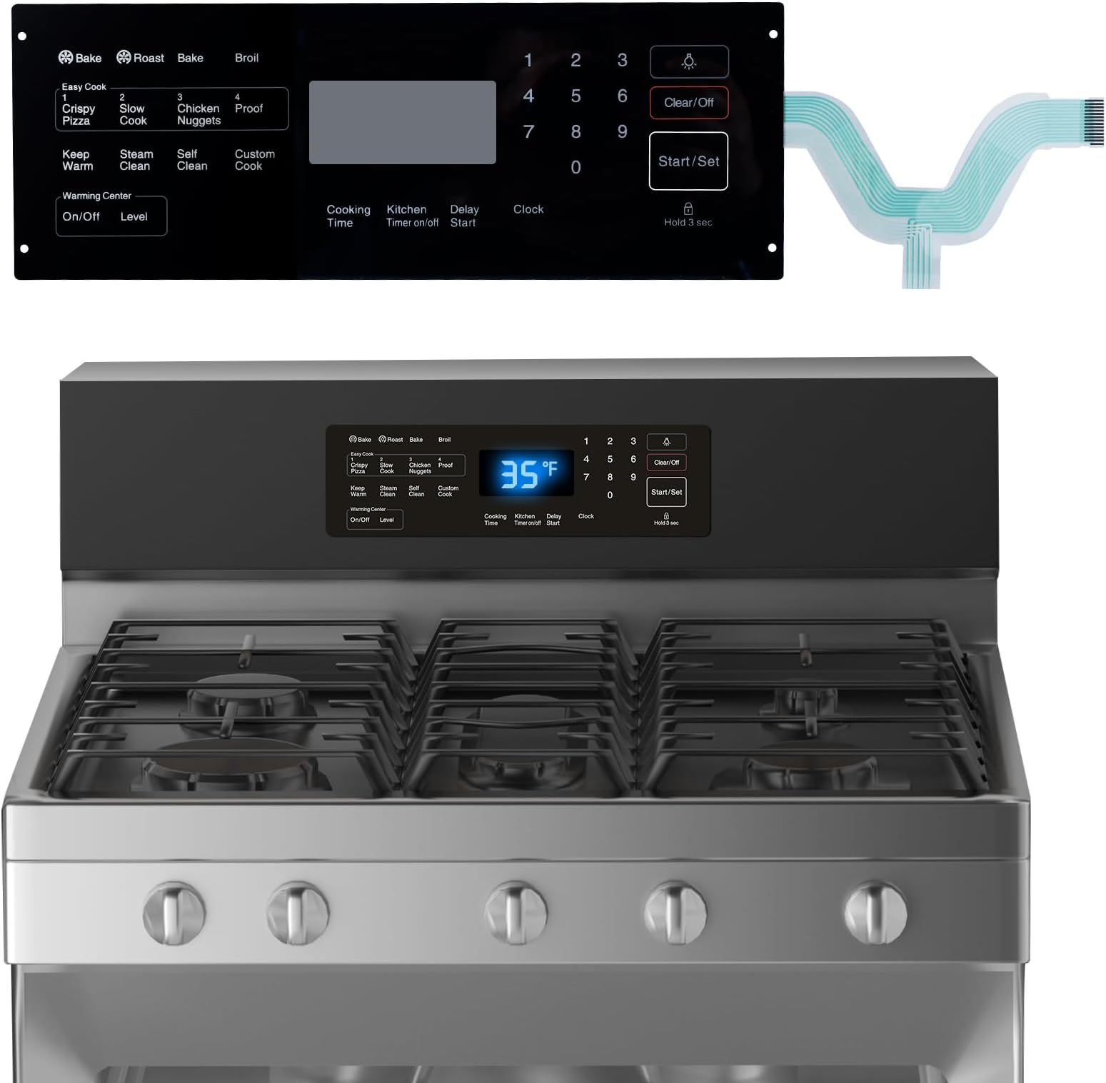 Amazon.com: DG34-00027B Membrane Switch Touchpad Replacement Compatible ...