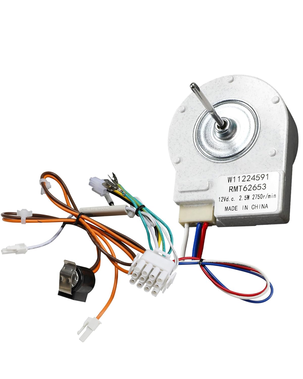 Amazon.com: W11224591 Refrigerator Evaporator Motor Fit for Whirlpool ...