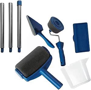 Non Drip Painting Roller Set, Paint Roller Extension Pole for Walls ...