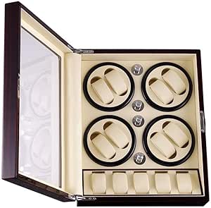 Automatic Watch Winding Box with Display Cabinet and Storage Space ...