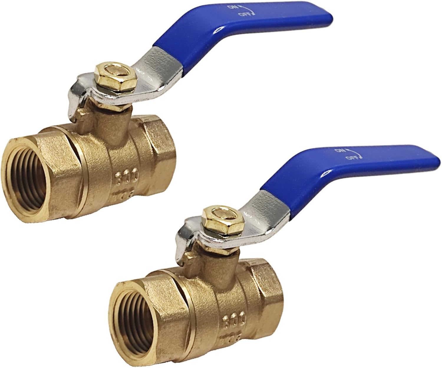 Amazon.com: Sphagaceae 1/2 ball valve NPT Female Threaded Brass Ball Valve, US Standard 1/2 ...