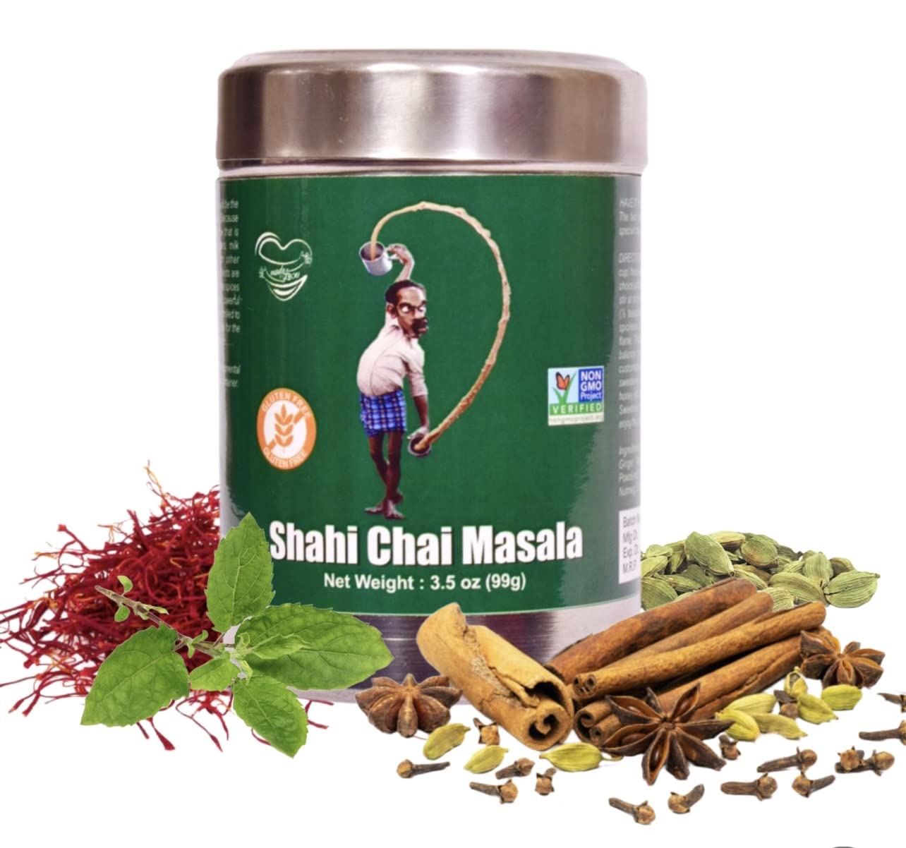 Buy ShahiChai Spice Blend (3.5 oz) All Natural and Unsweetened Tea ...