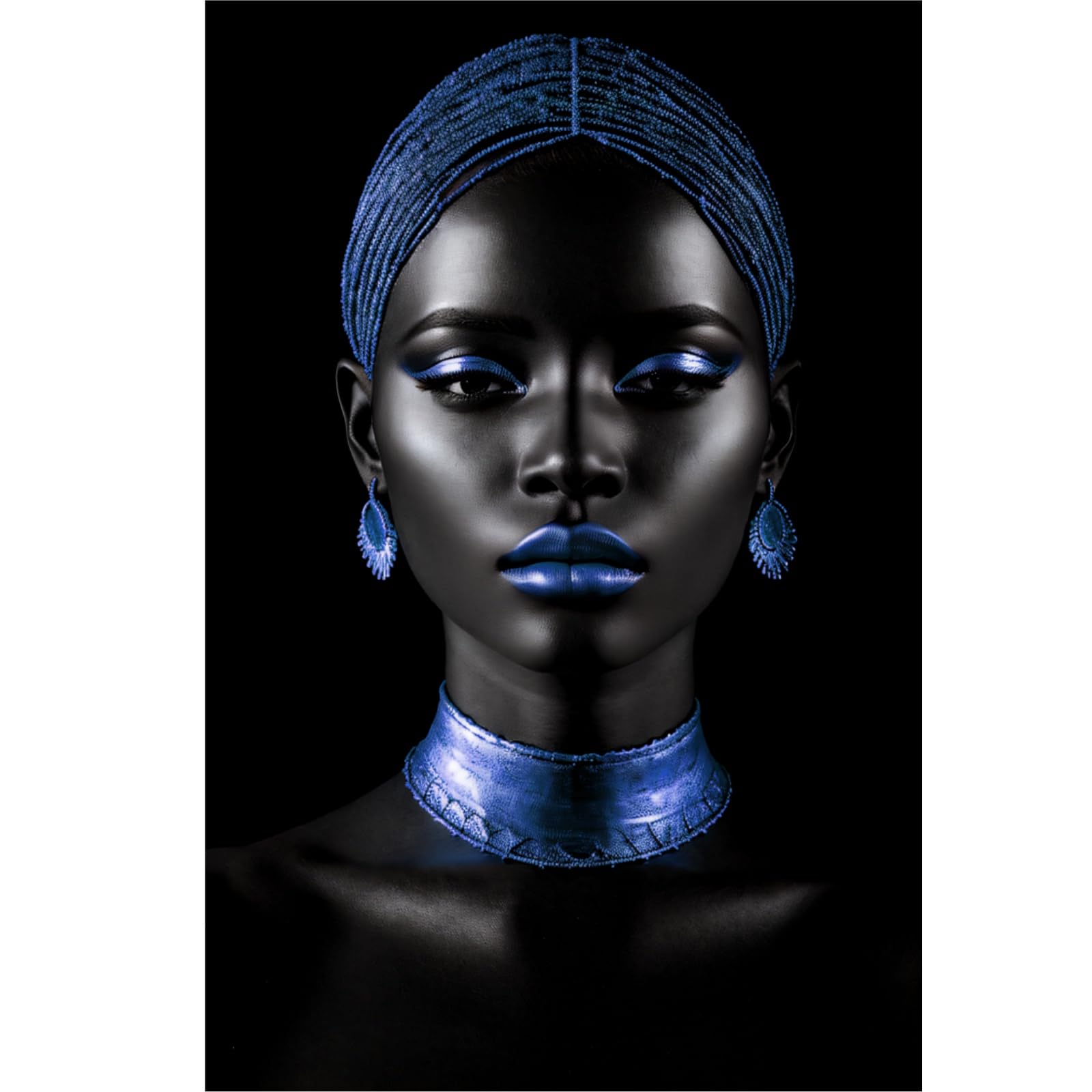 Blue Black Africans