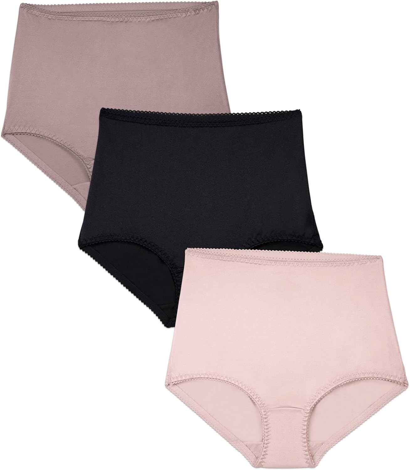 Vanity Fair Radiant Womens Undershapers Light Control Brief Panties 3 ...