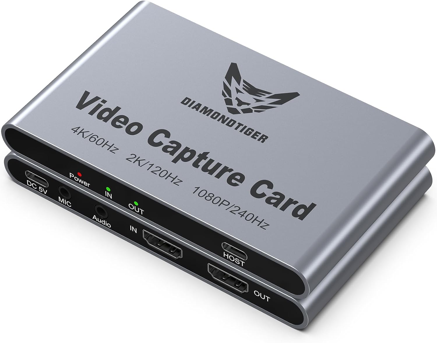 Amazon.com: DiamondTiger HDMI Capture Card for Streaming and Recording ...