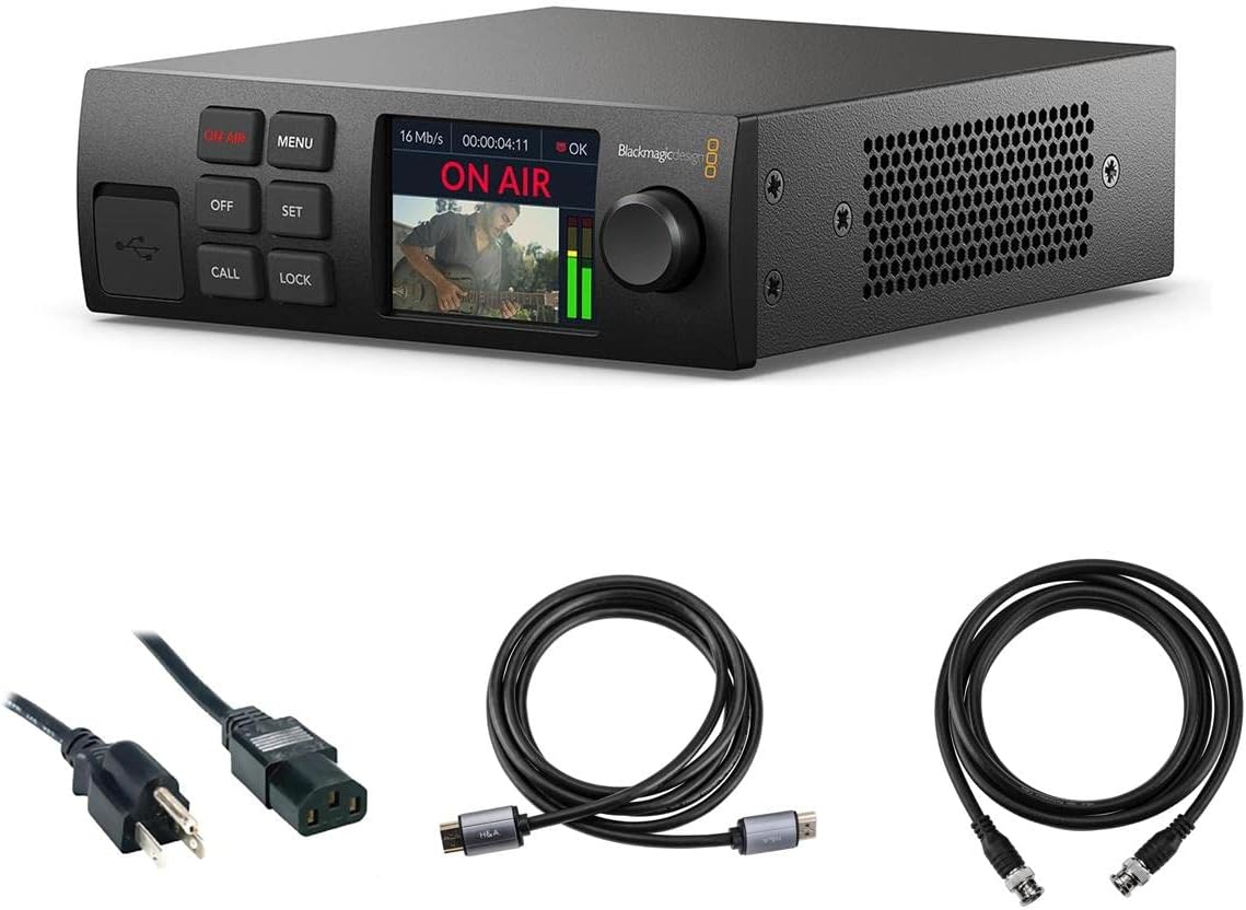 Amazon.com: Blackmagic Design Web Presenter HD Bundle with 6' PC Power ...