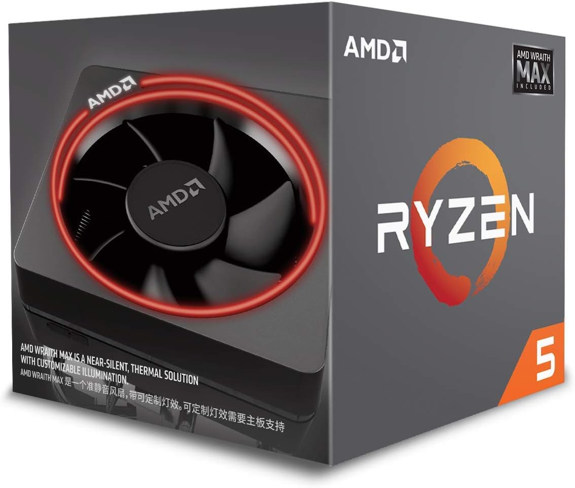 AMD YD270XBGAFBOX Ryzen 7 2700X Processor with Wraith Prism RGB LED ...