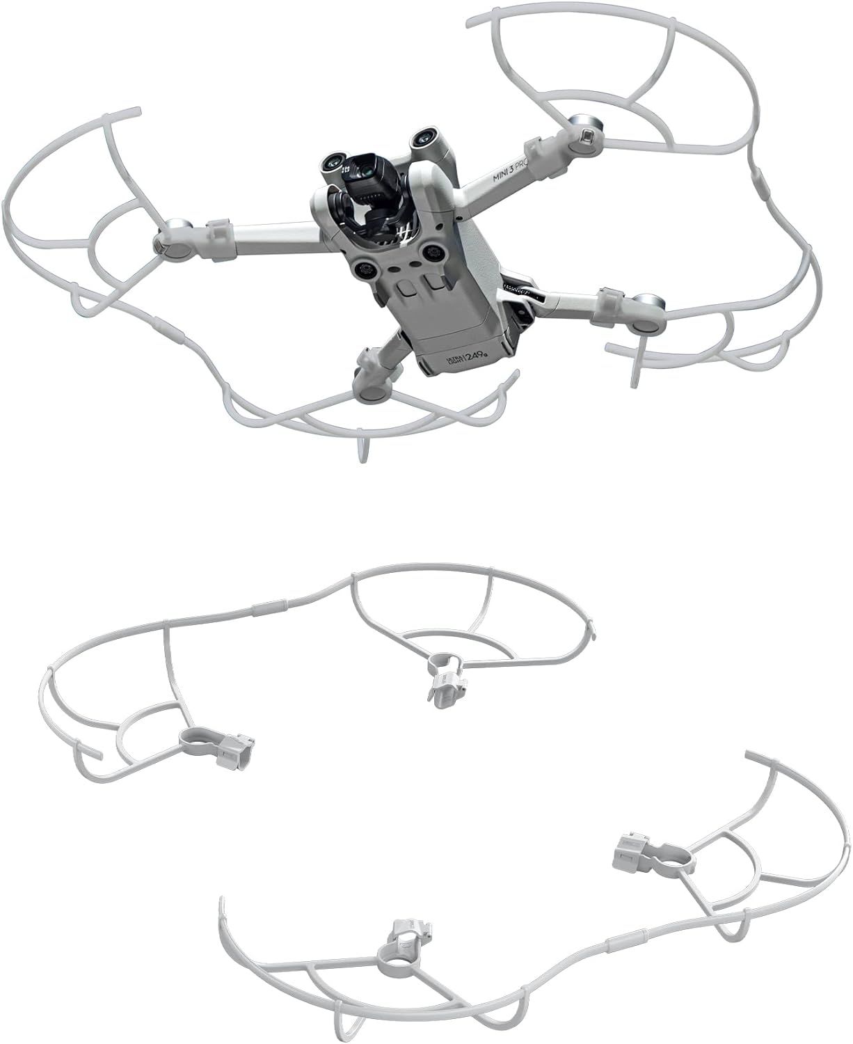 Prodrocam Mini 3 Pro Propeller Protector 360° Propeller Guards for Dji ...