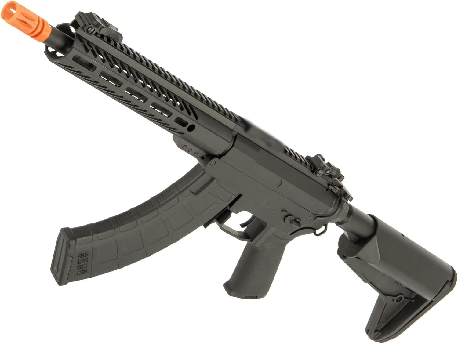 Amazon.com : Evike Airsoft - CYMA Platinum SR-47 MK47 QBS AEG Airsoft ...