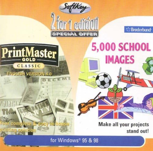 Printmaster 4 Classic & Ready Images "2 for 1" Pack : Amazon.co.uk ...