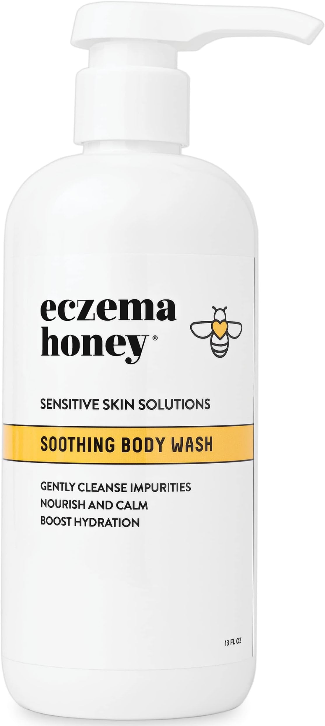 Amazon.com : ECZEMA HONEY Soothing Body Wash - Daily Shower Gel ...