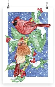 Amazon.com: Smartprints Red Inal Cute Poster - Girija Kulkarni Designs: Posters & Prints