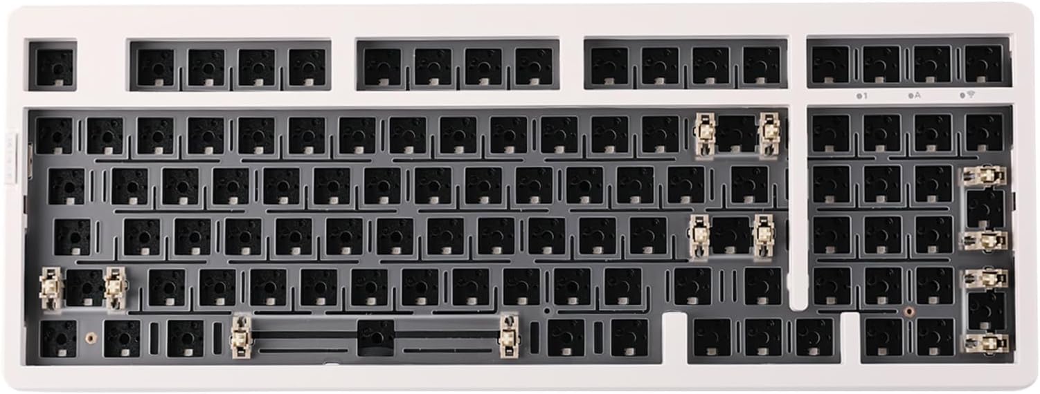 Amazon.com: EPOMAKER EK98 VIA Gaming Keyboard Kit, 98 Keys Gasket ...