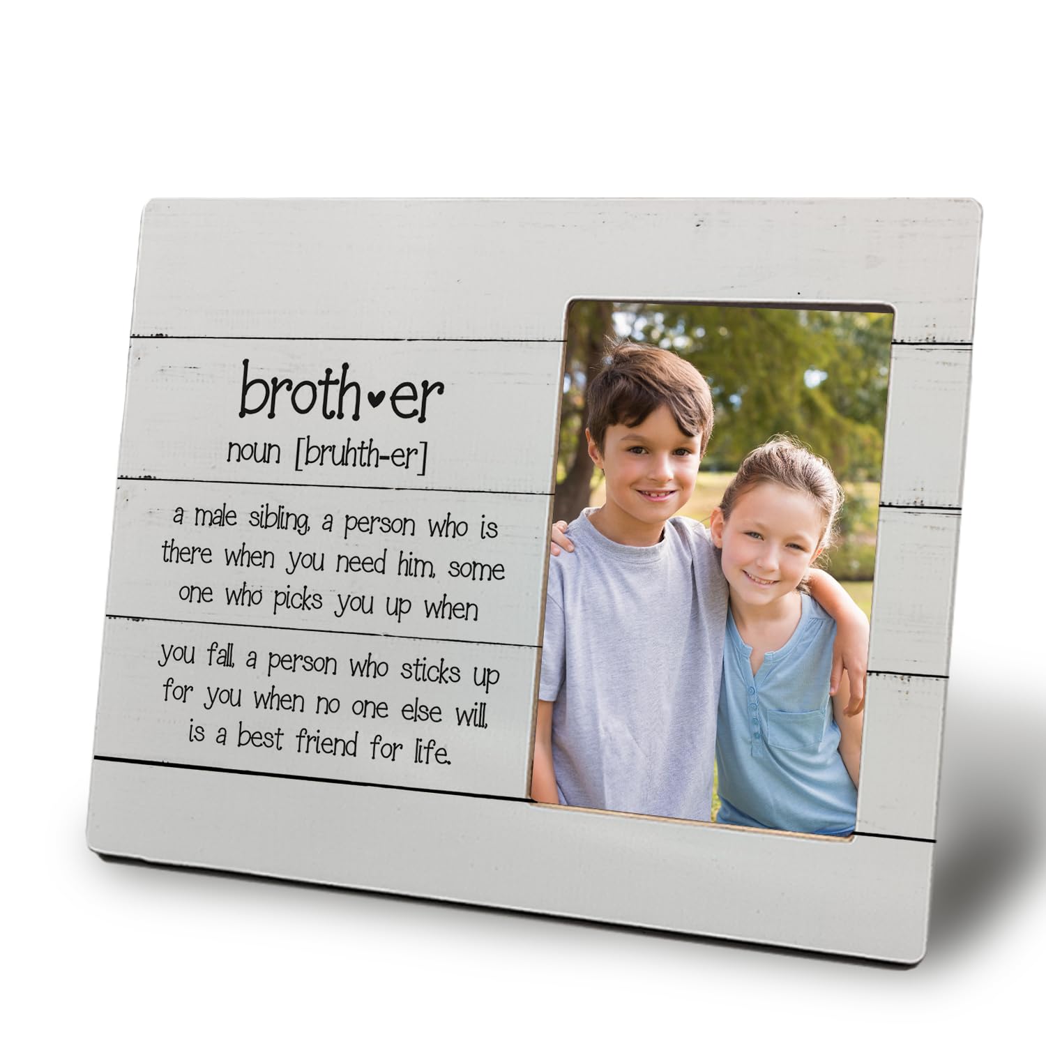 Amazon.com - Mancheng-zi Brother Picture Frame, Best Brother Gifts, Christmas Birthday Gifts for ...