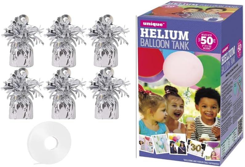 Large Helium Gas Canister - Will fill 50 9 Inch Balloons : Amazon.co.uk ...
