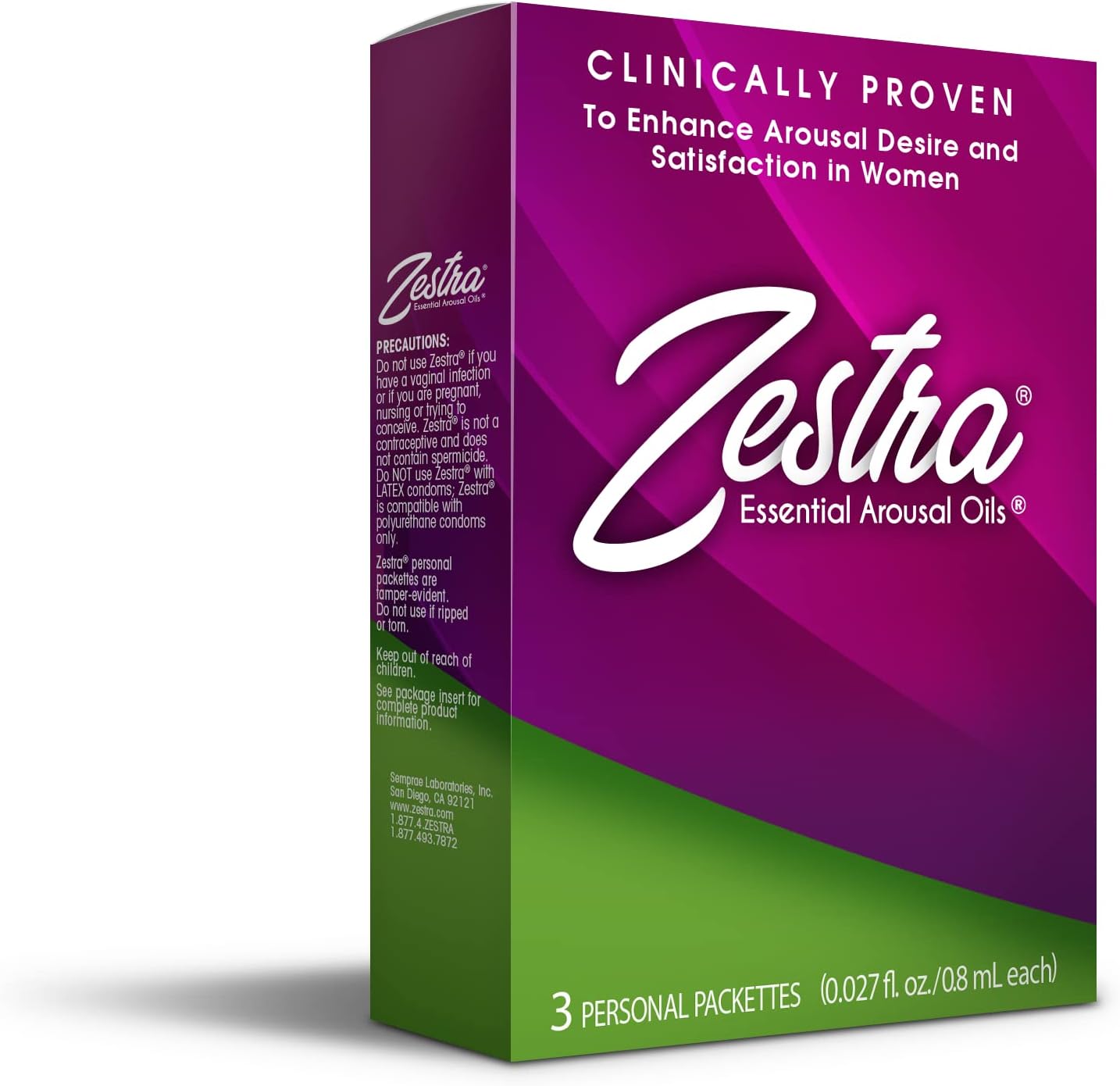 Semprae Laboratories Zestra Essential Arousal Oils : Amazon.ca: Health ...