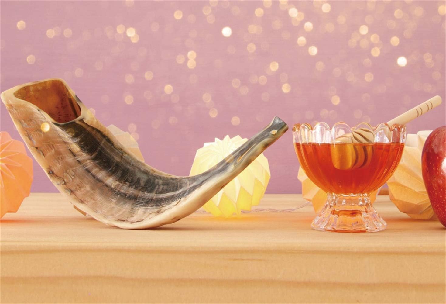 Amazon.com : Leowefowa Rosh Hashanah Themed Backdrop 7x5ft Apple Honey ...