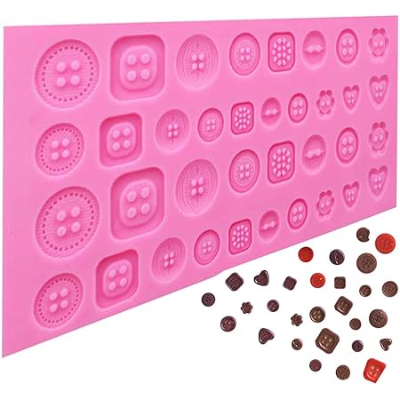 Silicone Easy Choc Buttons Chocolate Mould Mold : Amazon.co.uk: Home ...