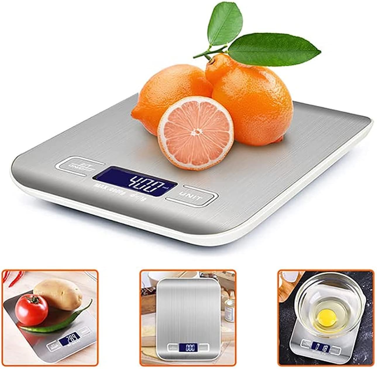 AMIR [Upgraded] Digital Kitchen Scale, 500g/ 0.01g Mini Pocket Jewelry ...