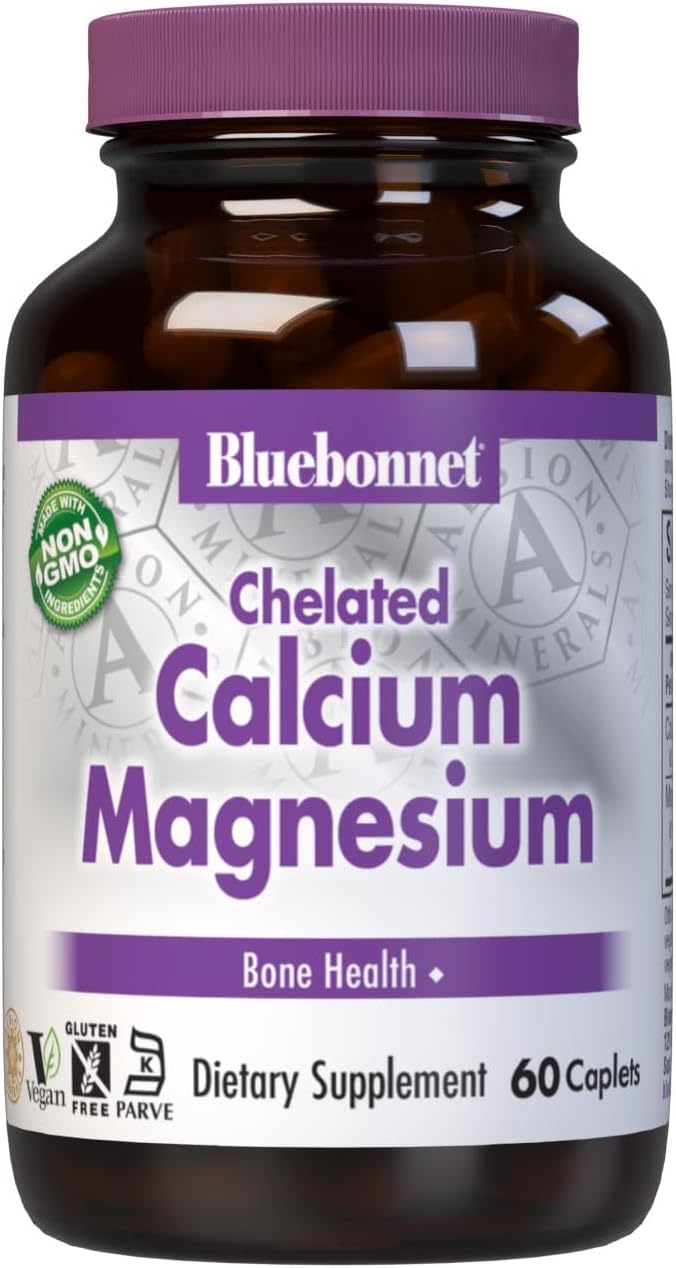 Amazon.com: BlueBonnet Calcium Citrate Plus Magnesium Caplets, 90 Count ...