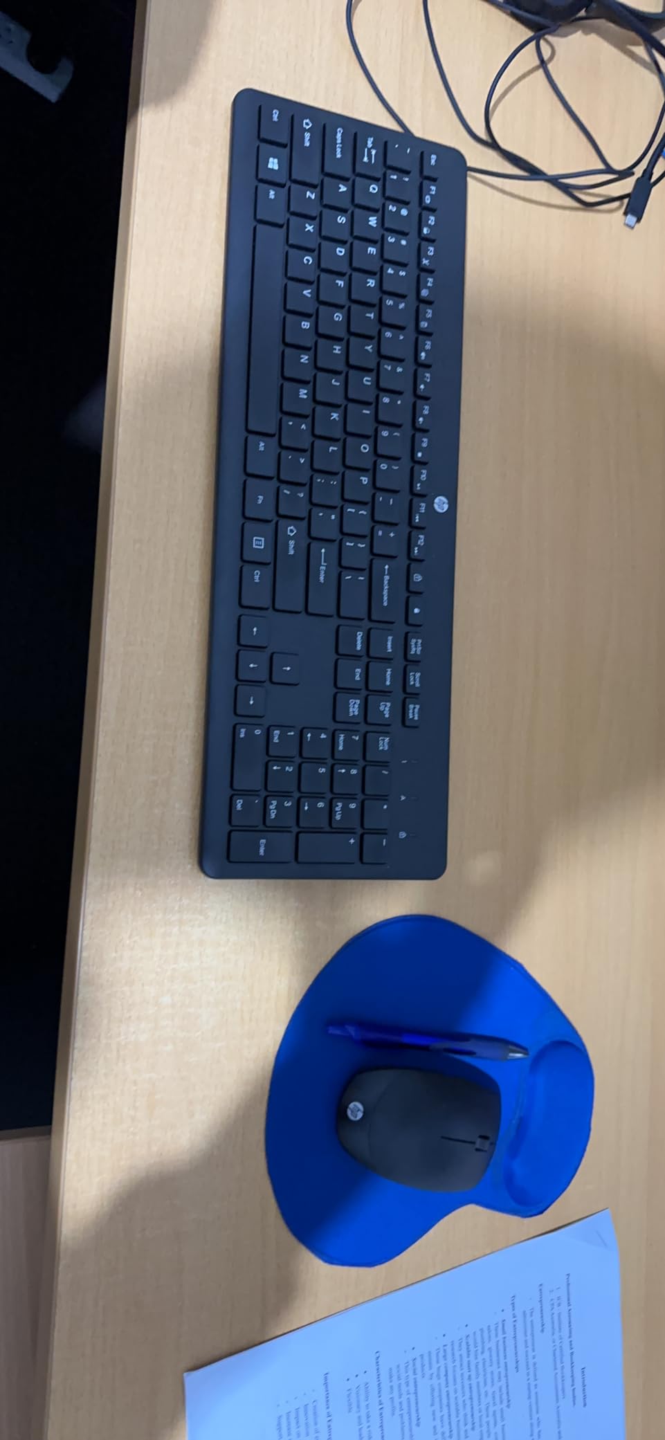 HP 230 Wireless Mouse and Keyboard Combo with Lag Free Wireless 2.4GHz ...