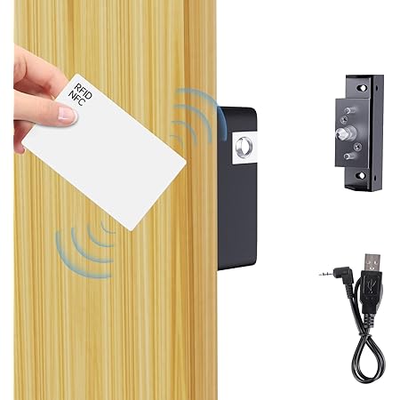 Jenix Electronic Door Lock - Powder Coated finish (Black) : Amazon.in ...