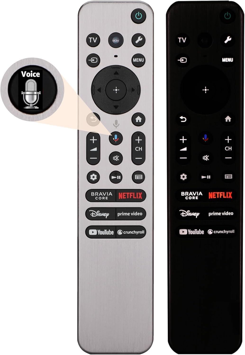 RMF-TX910U Backlit Voice Remote Replacement for Sony Smart TV ...
