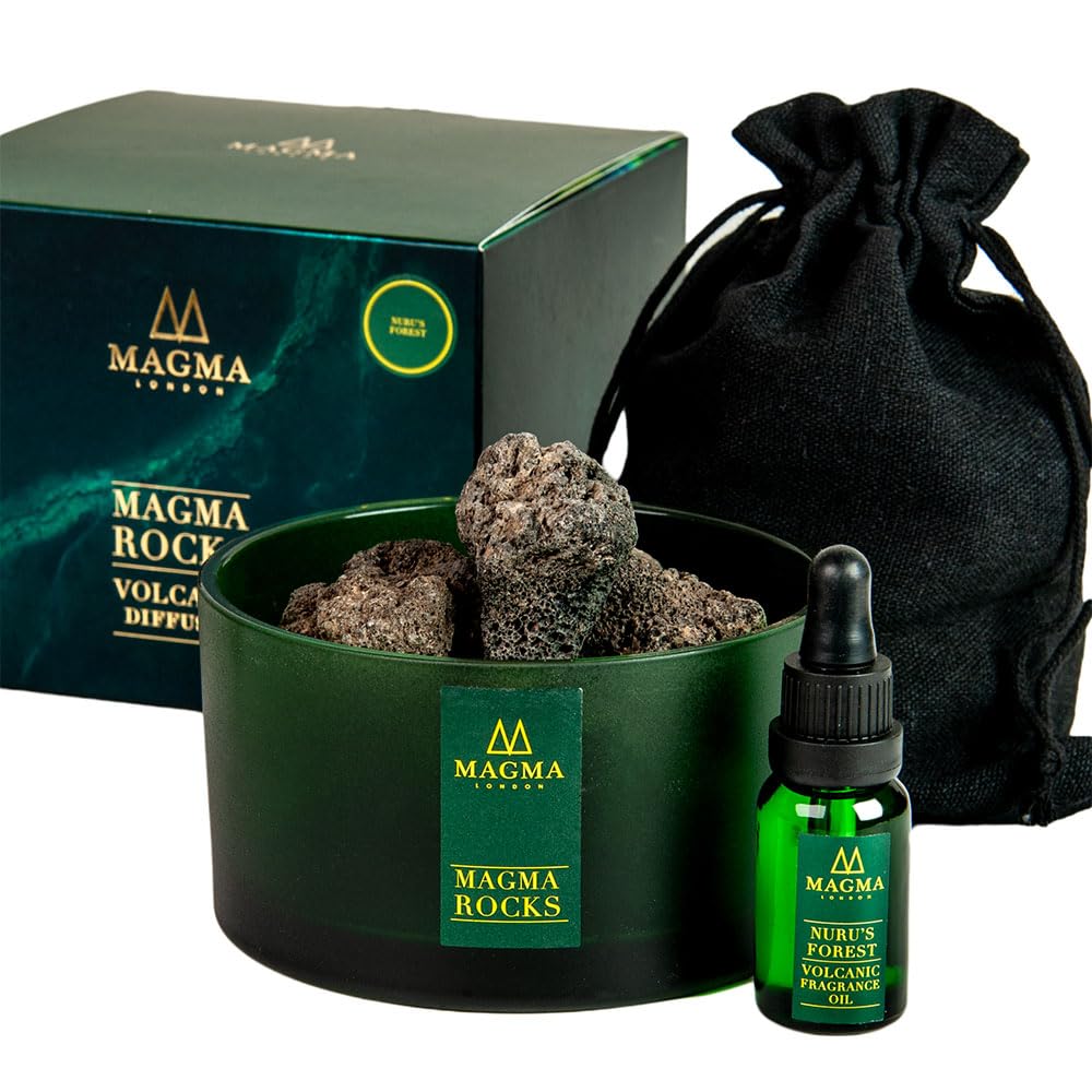 Magma London - Volcanic Rocks Essential Oil Diffuser - Nuru's Forest ...