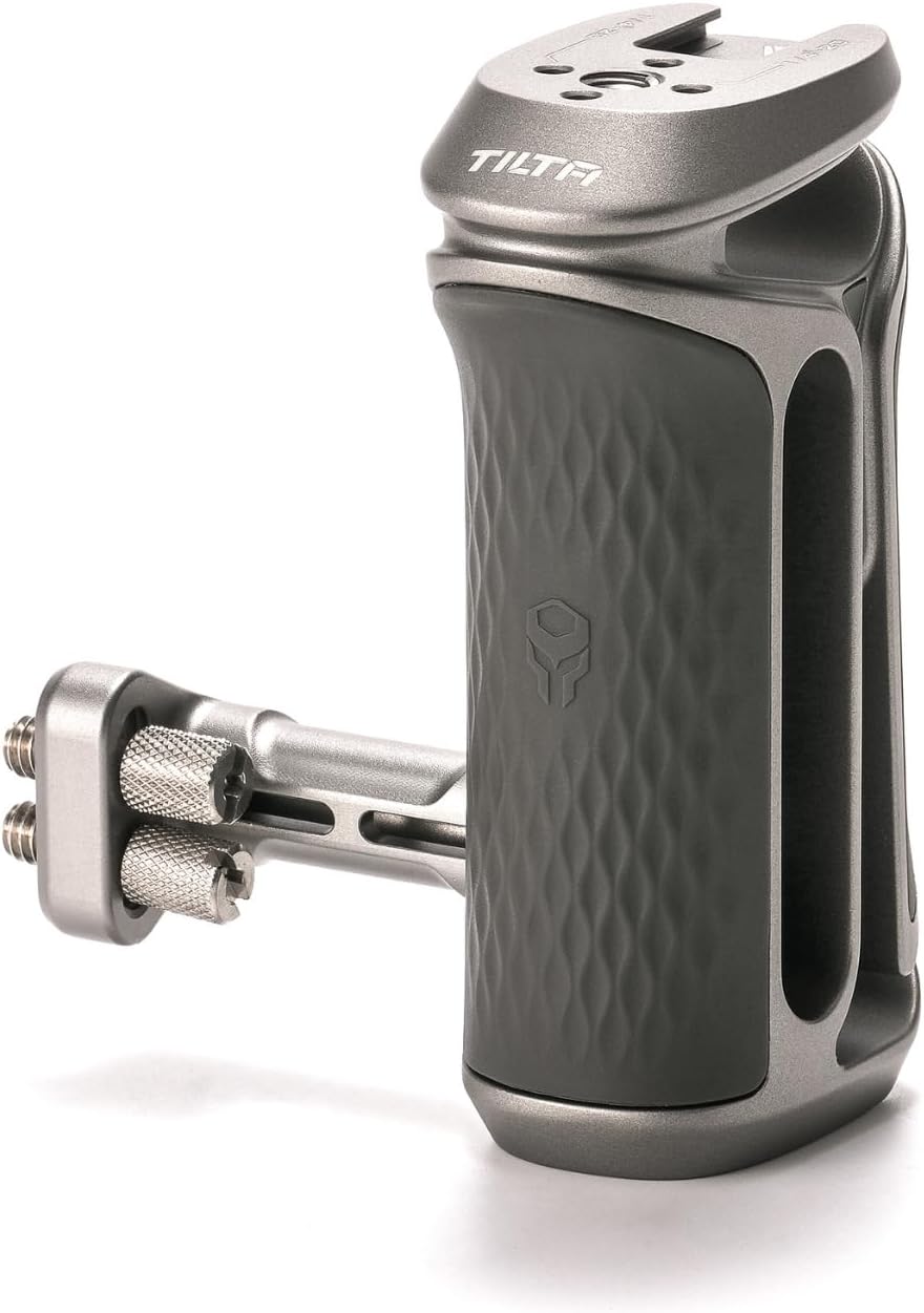 Amazon.com : Tilta Xeno Side Handle for Filmmakers & Cameras - Titanium ...